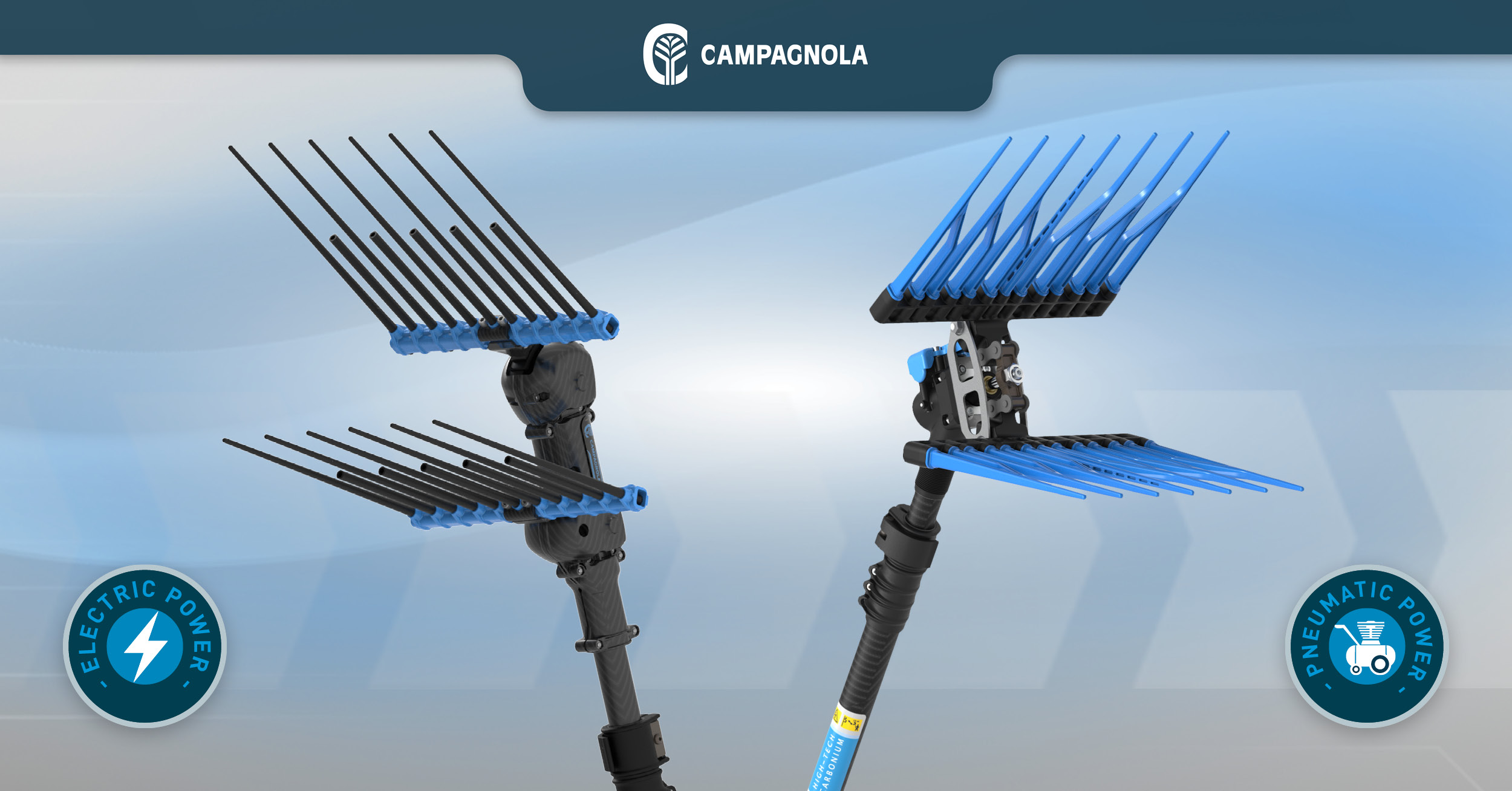 Electric or pneumatic olive harvester: a practical guide for the choice